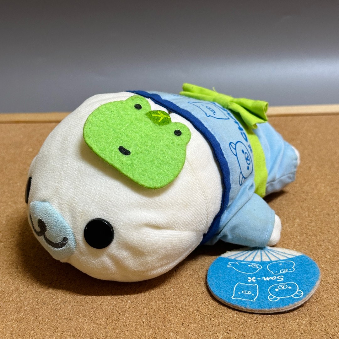 San-X Mamegoma Plush (needs cleaning) length:16-17cm - Php 350, Hobbies ...