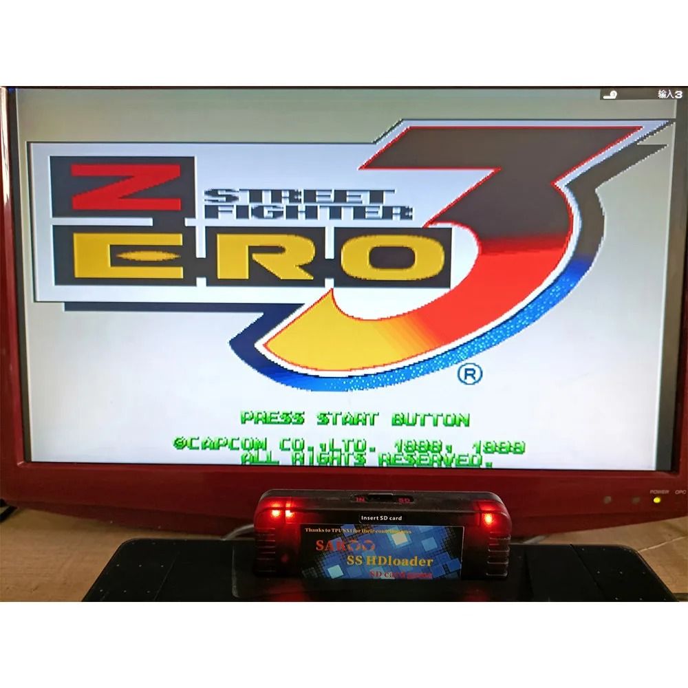 Saturn HD Loader SAROO Support English Menu SS Everdrive Cartridge Use ...