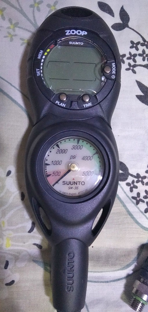 Scuba Diving computer Dive COM Suunto Zoop Novo 2 Gauge Console BLACK ...