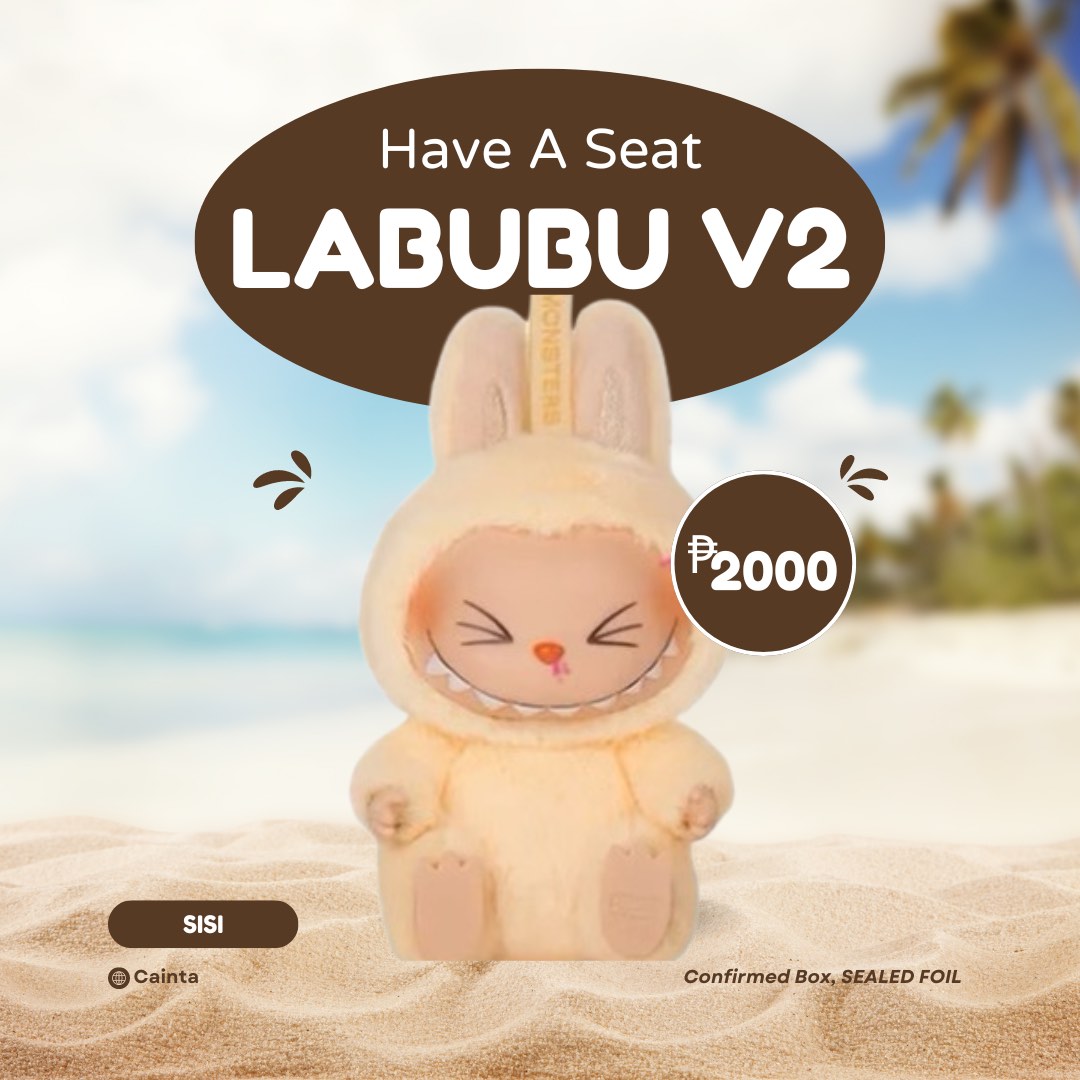 STBO (AUG11-15) : THE MONSTERS HAVE SA SEAT (LABUBU V2), Hobbies & Toys ...