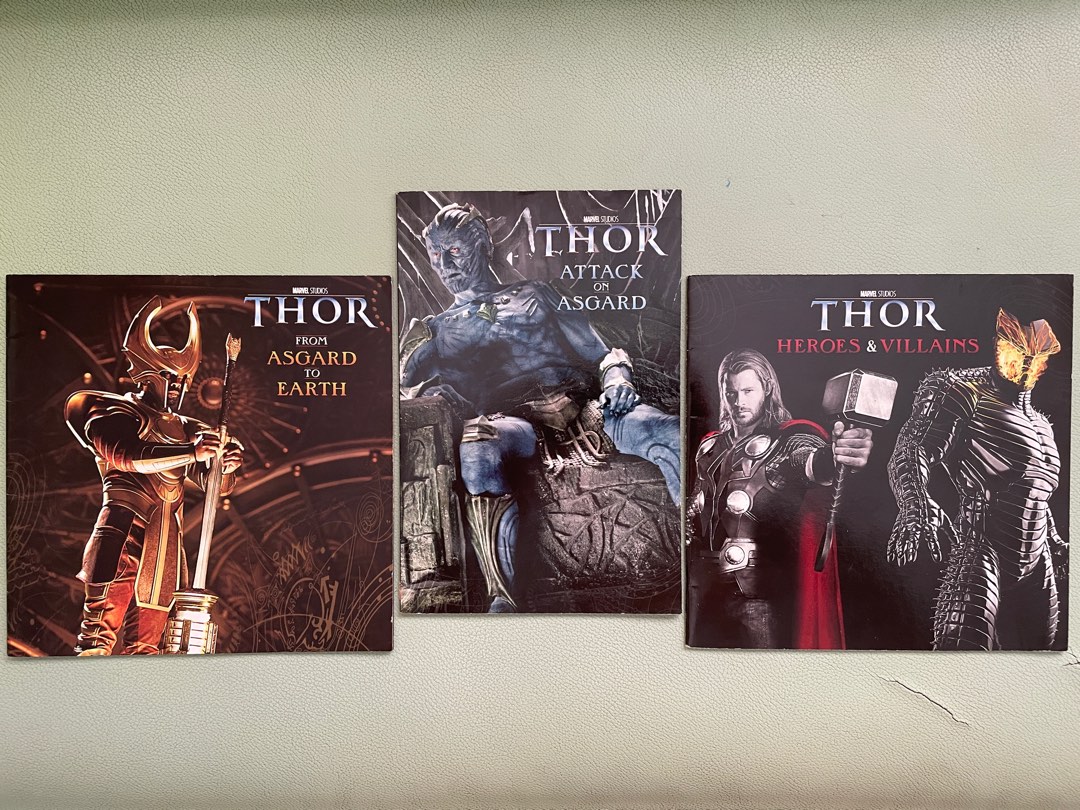 THOR Picture Books, Movie Tie-in, Marvel Studios, MCU, Marvel Comics ...