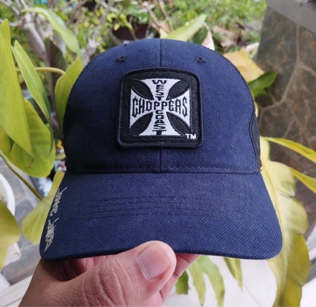 Topi West Coast Choppers, Fesyen Pria, Aksesoris, Topi di Carousell