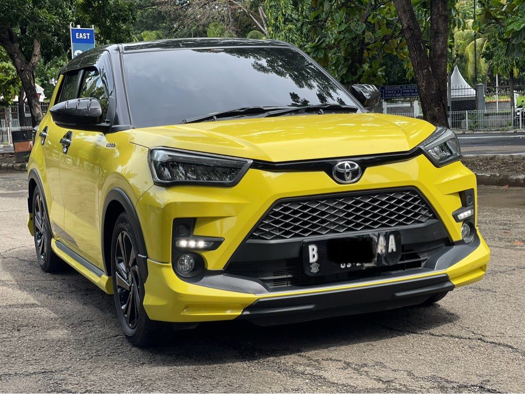 TOYOTA RAIZE GR SPORT AT KUNING 2022 GOOD CONDITION SIAP PAKAI, Mobil ...