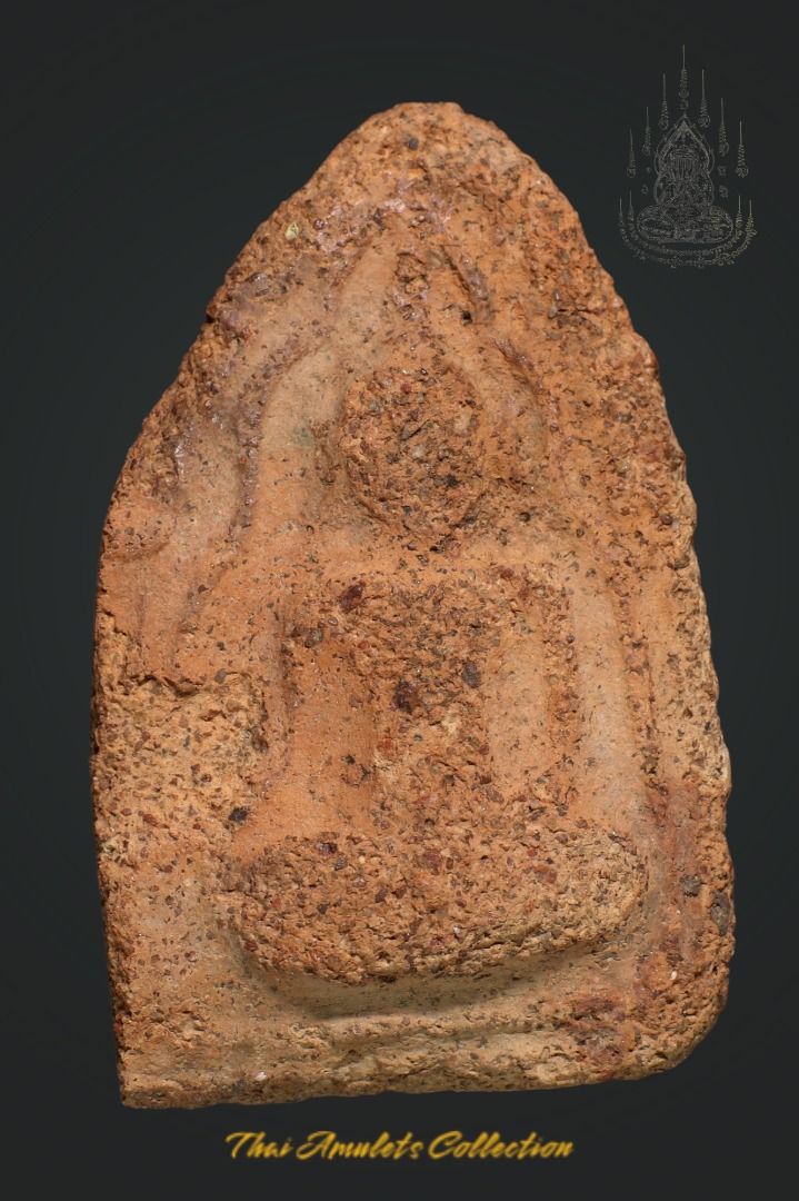 [TPC] Phra Khun Paen (KP) Kru Pim Pim Na Klom (Round Face) 400 years Wat Bangkrang (Wat Bang ...