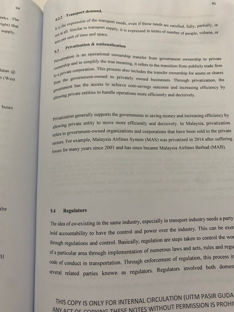 TPT251 Principles Of transport, Hobbies & Toys, Books & Magazines ...