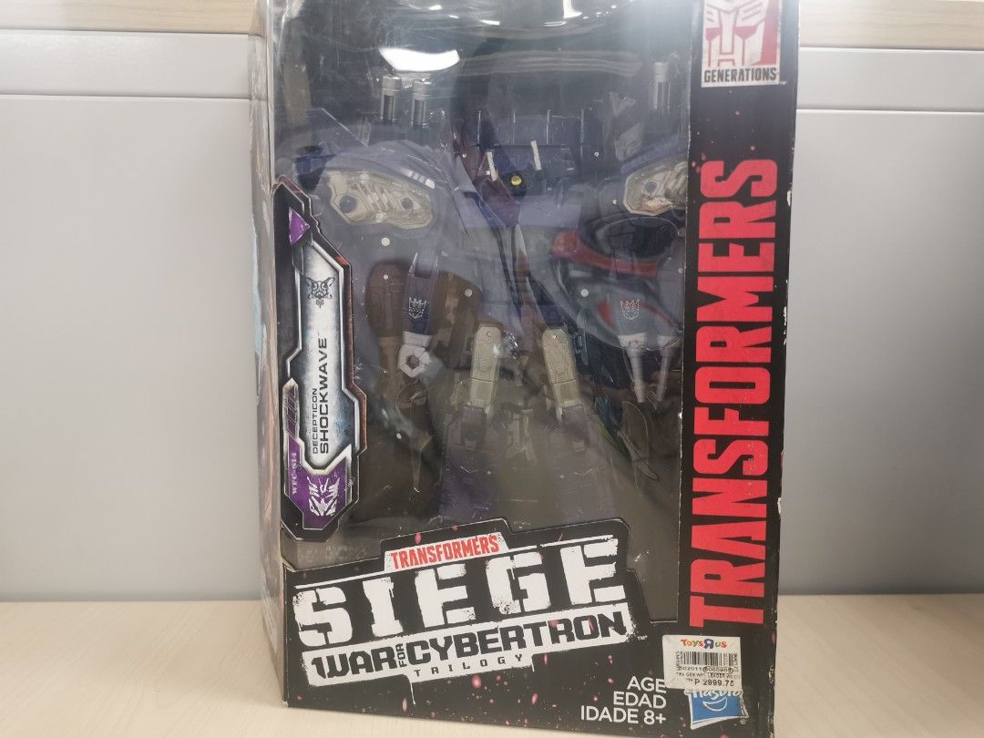 Transformers WFC Siege Shockwave, Hobbies & Toys, Toys & Games on Carousell
