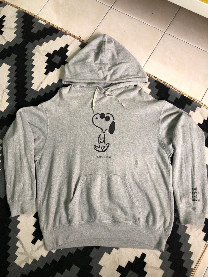 Uniqlo Peanuts x Yu Nagaba Hoodie, Men's Fashion, Tops & Sets, Hoodies ...