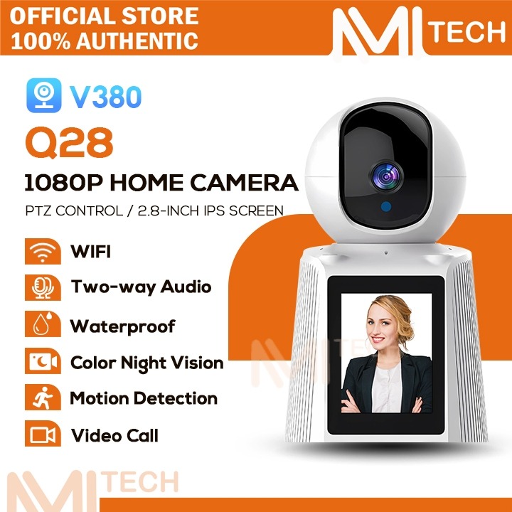 V380 PRO Video Calling Smart CCTV Camera HD 1080P Home Two Way Voice ...