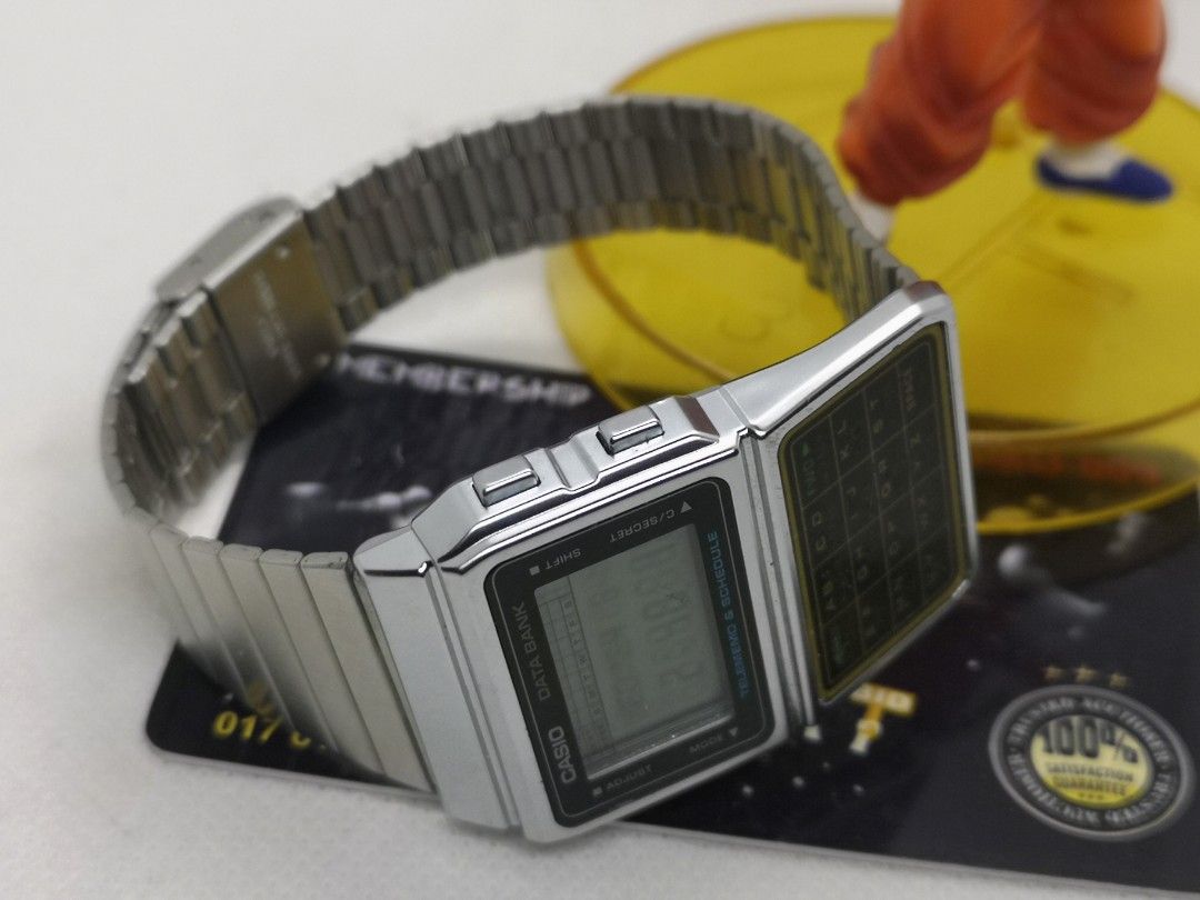 VINTAGE CASIO DATA ANK DBC-610, Men's Fashion, Watches & Accessories ...