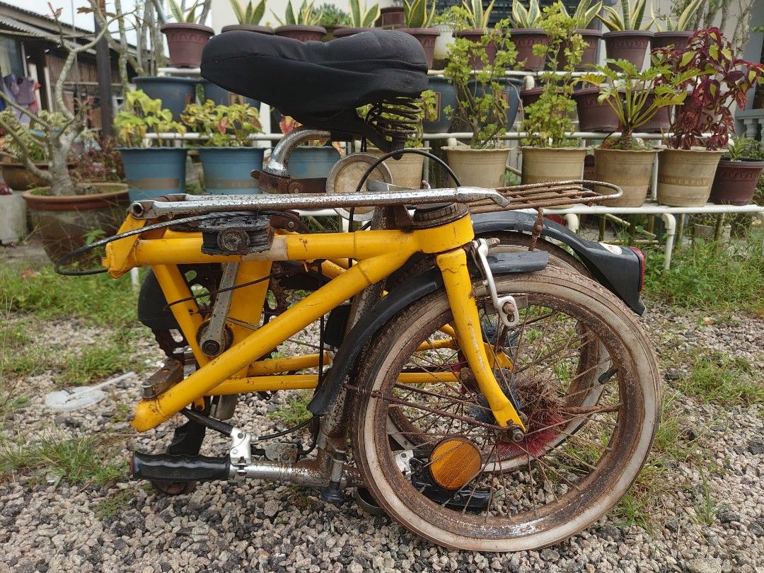 vintage folding Dahon classic 3 / basikal lipat Dahon, Sports Equipment ...