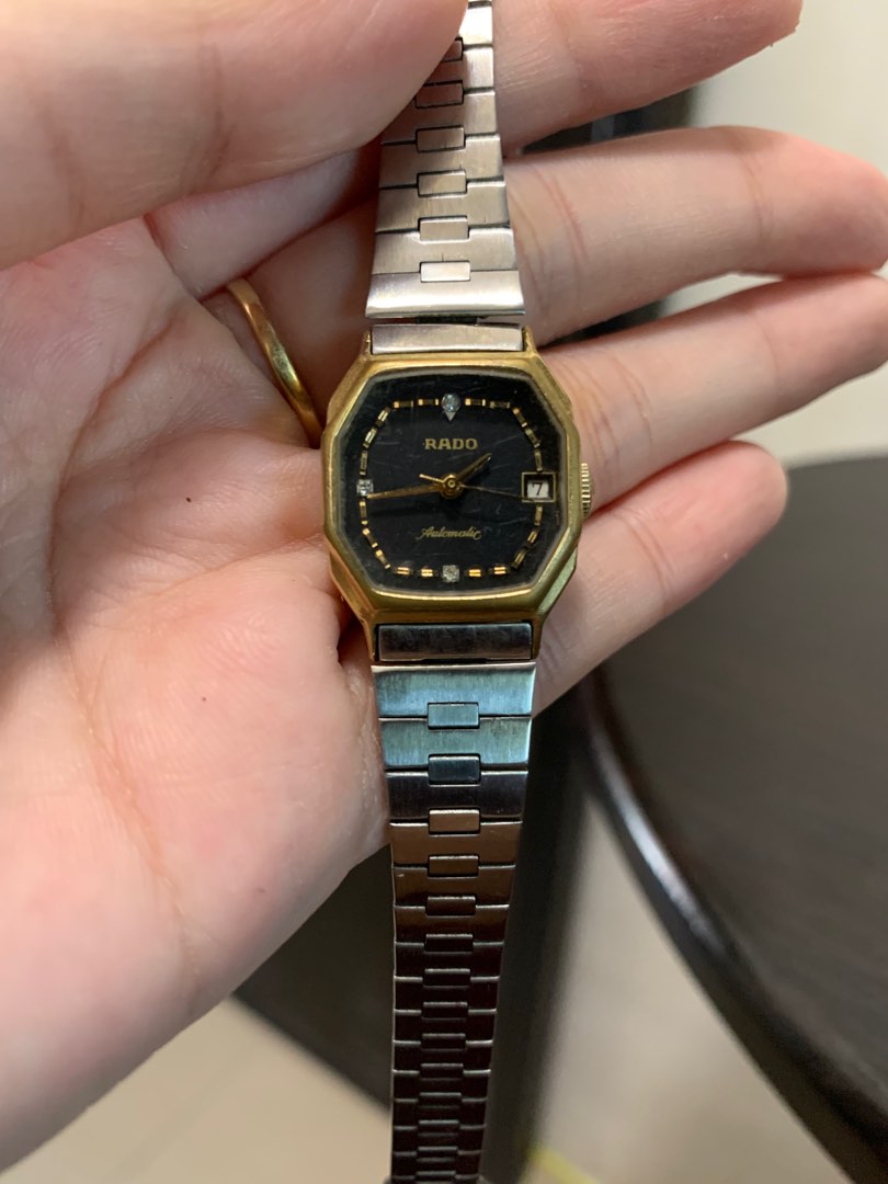 Vintage Original Rado Automatic Watch, Luxury, Watches on Carousell