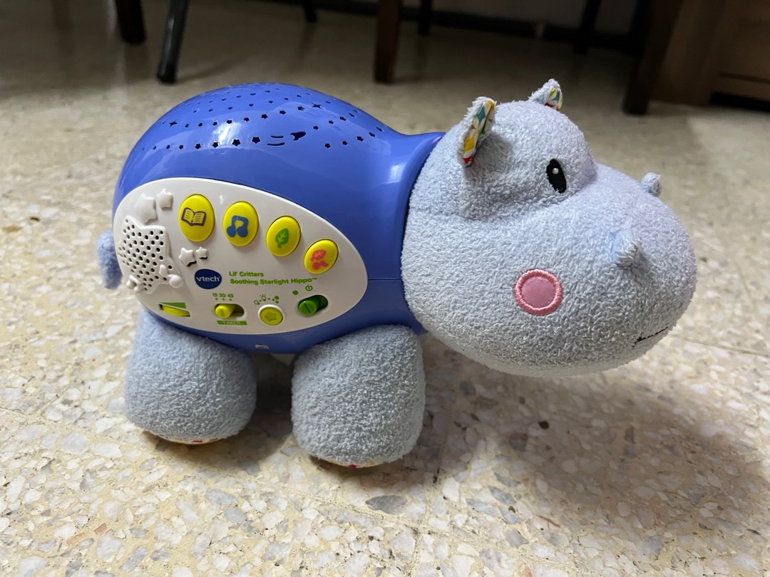 VTech New Born Baby Toys Soothing Toys Hippo Projector Crib Toys ...