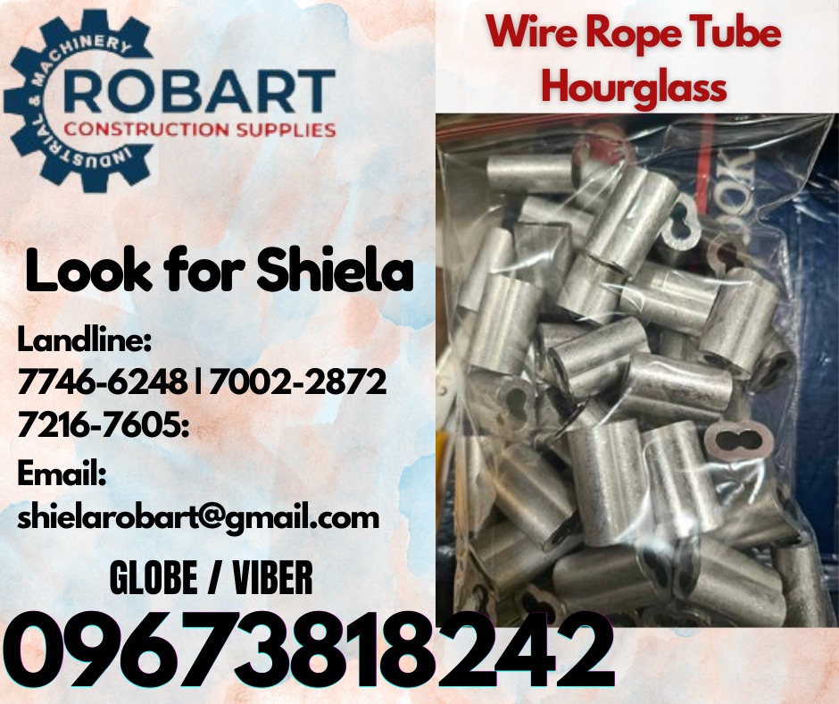Wire Rope Tube Hourglass, Commercial & Industrial, Construction Tools ...