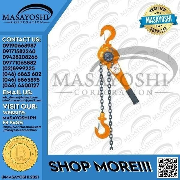 Yamado Lever Block 6 Ton | Chain Hoist | Lifting Equipment, Commercial ...