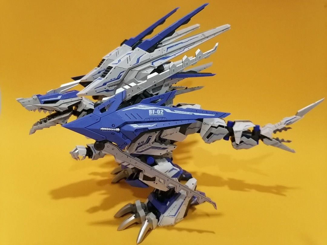 ZA Model/Zoids/BF-02 Berserk Fuhrer (Blue), Hobbies & Toys, Toys ...