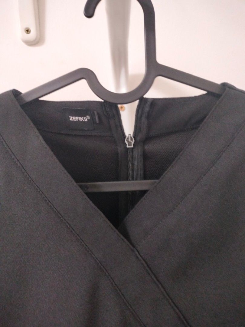 Zefiks black & white baju kiring, Women's Fashion, Muslimah Fashion ...
