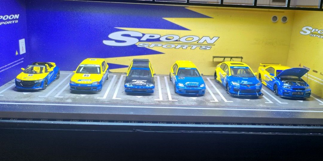 1:64 Spoon Livery Honda Diecast, Hobbies & Toys, Toys & Games on Carousell