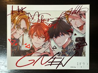 [ギヴン] 海へ ムビチケ特典 ポラロイド OFFICIAL GIVEN MOVIE TOKUTEN POLAROID UGETSU ...