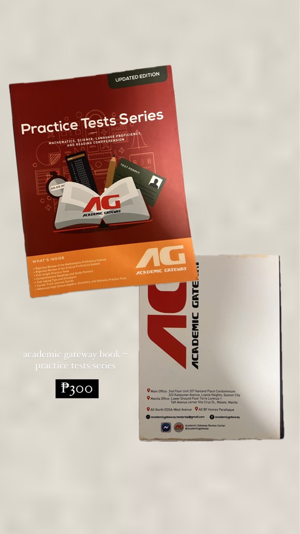 Academic Gateway - Practice Tests Series (Used for Entrance Exams for ...