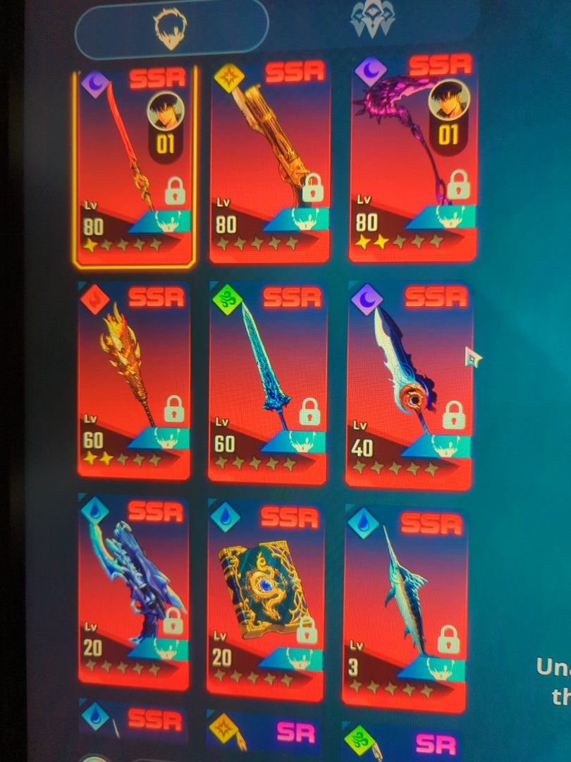 ALL SSR HUNTER UNLOCKED SOLO LEVELING ARISE ACCOUNT, Video Gaming ...