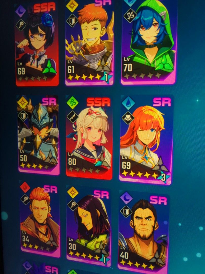 ALL SSR HUNTER UNLOCKED SOLO LEVELING ARISE ACCOUNT, Video Gaming ...