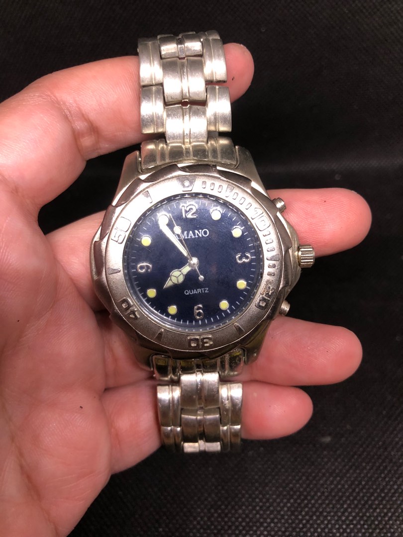 Amano Japan Quartz Mens Watch, Men's Fashion, Watches & Accessories ...