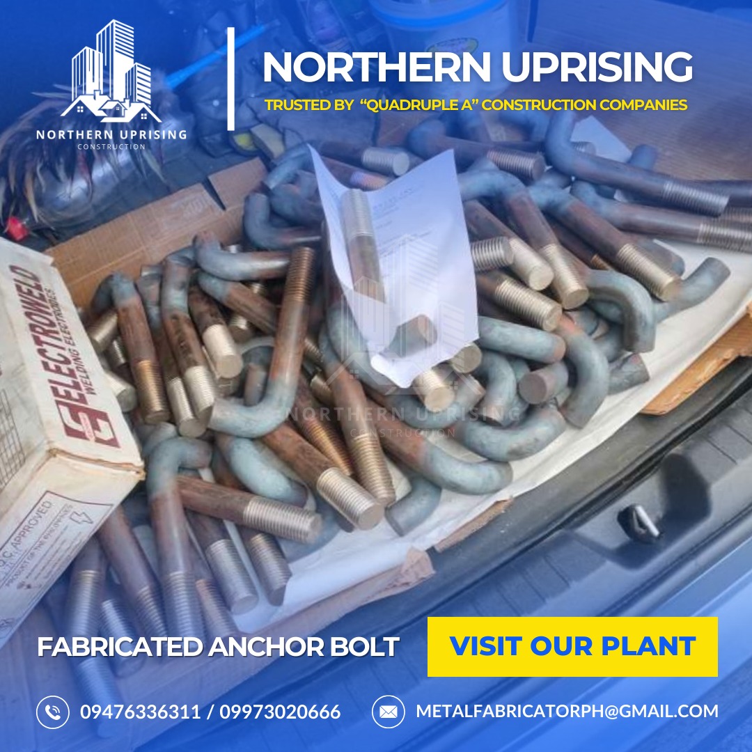 Anchor Bolt | Northern Uprising Construction | U-Bolt | Pipe Casing ...