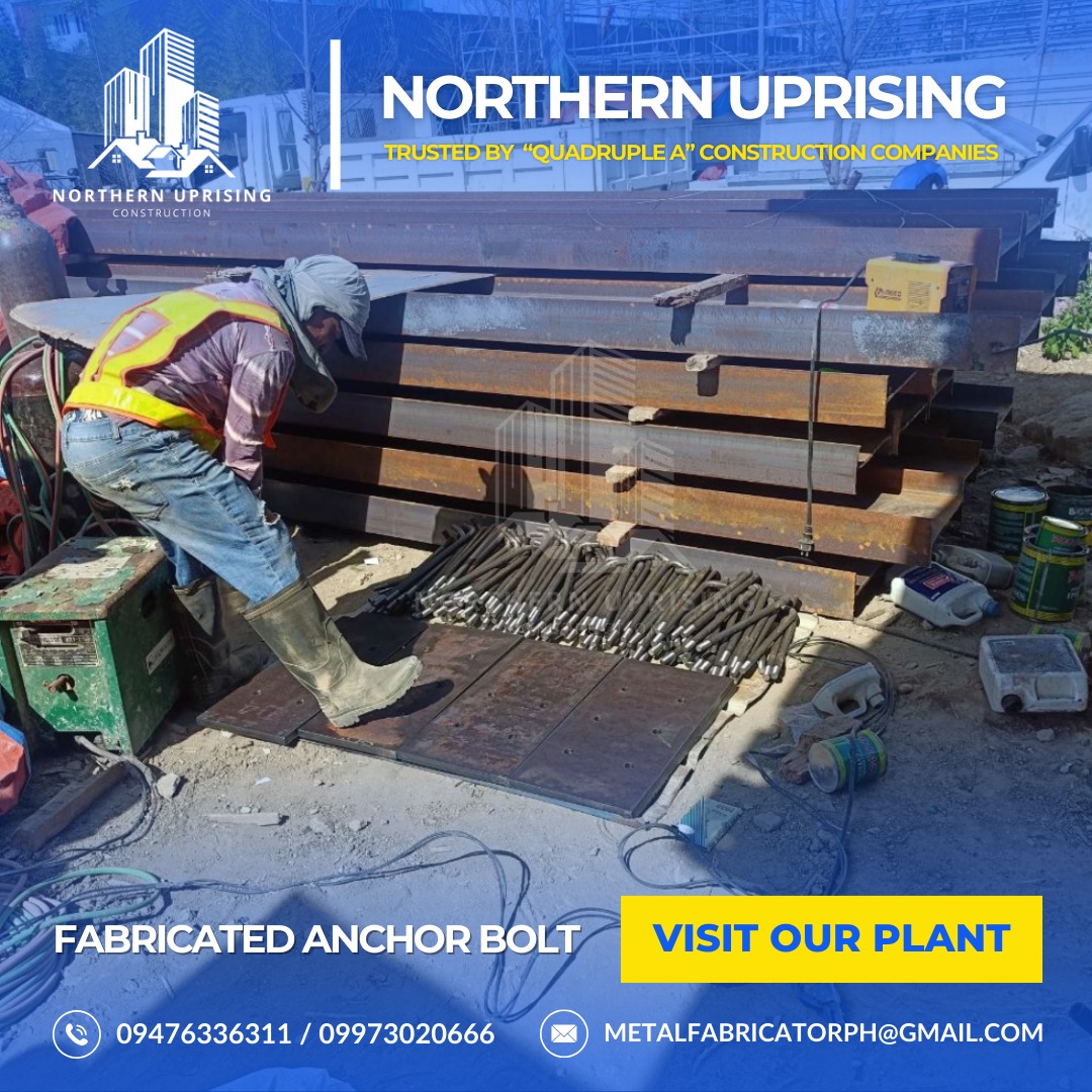 Anchor Bolt | Northern Uprising Construction | Pipe Casing | Round Bar ...