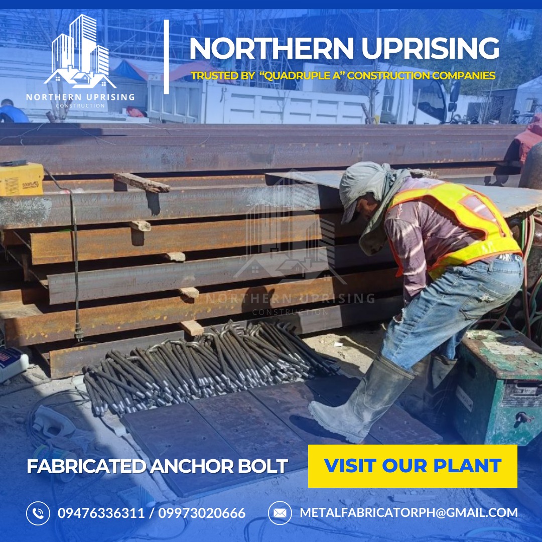 Anchor Bolt | Northern Uprising Construction | Pipe Casing | Round Bar ...