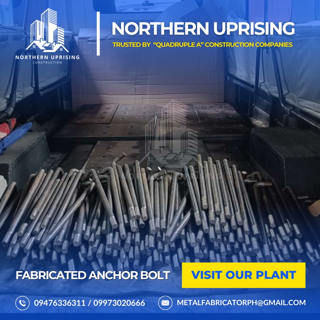 Anchor Bolt | Northern Uprising Construction | Pipe Casing | Round Bar ...