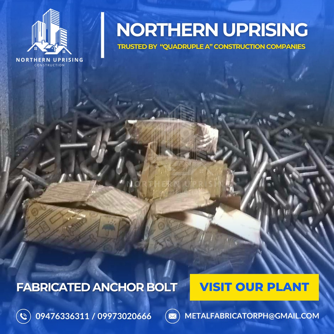 Anchor Bolt | U-Bolt | Northern Uprising Construction | Pipe Casing ...
