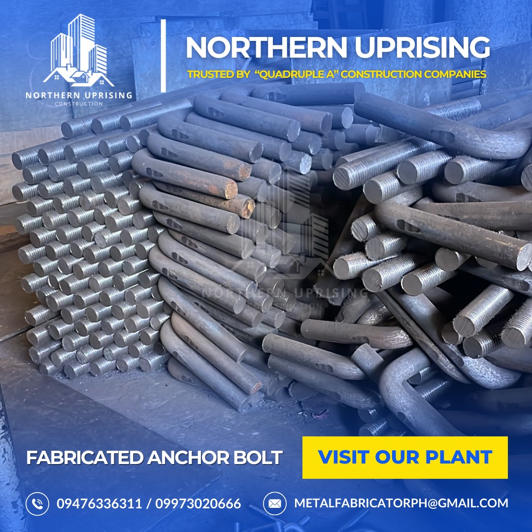 Anchor Bolt | U-Bolt | Northern Uprising Construction | Pipe Casing ...
