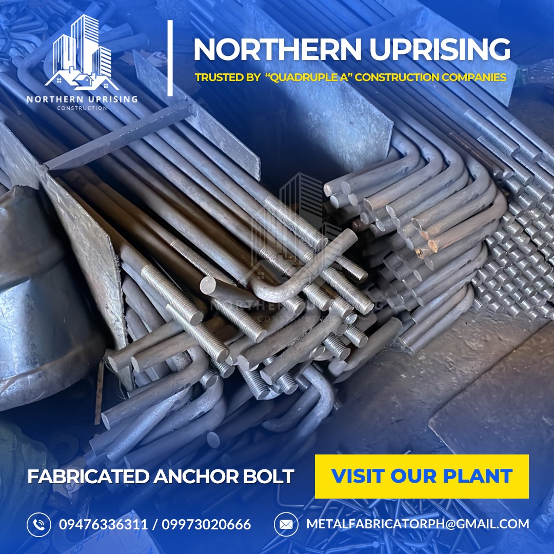 Anchor Bolt | U-Bolt | Northern Uprising Construction | Pipe Casing ...