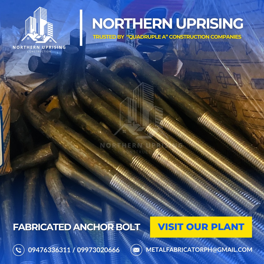 Anchor Bolt | U-Bolt | Northern Uprising Construction | Pipe Casing ...