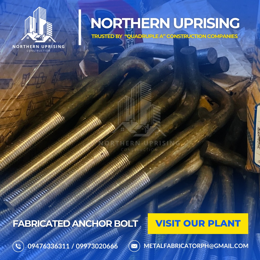 Anchor Bolt | U-Bolt | Northern Uprising Construction | Pipe Casing ...