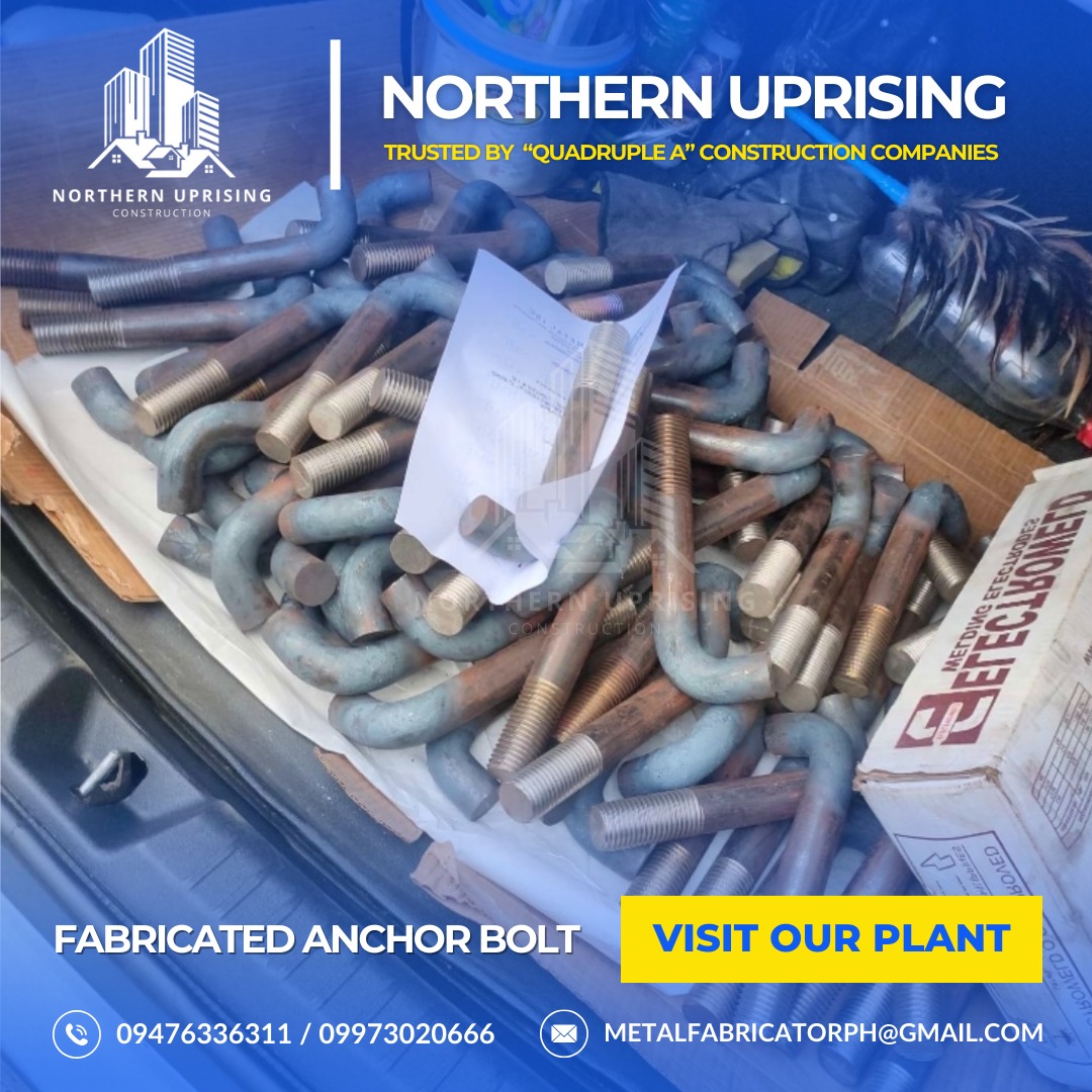 Anchor Bolt | U-Bolt | Northern Uprising Construction | Pipe Casing ...