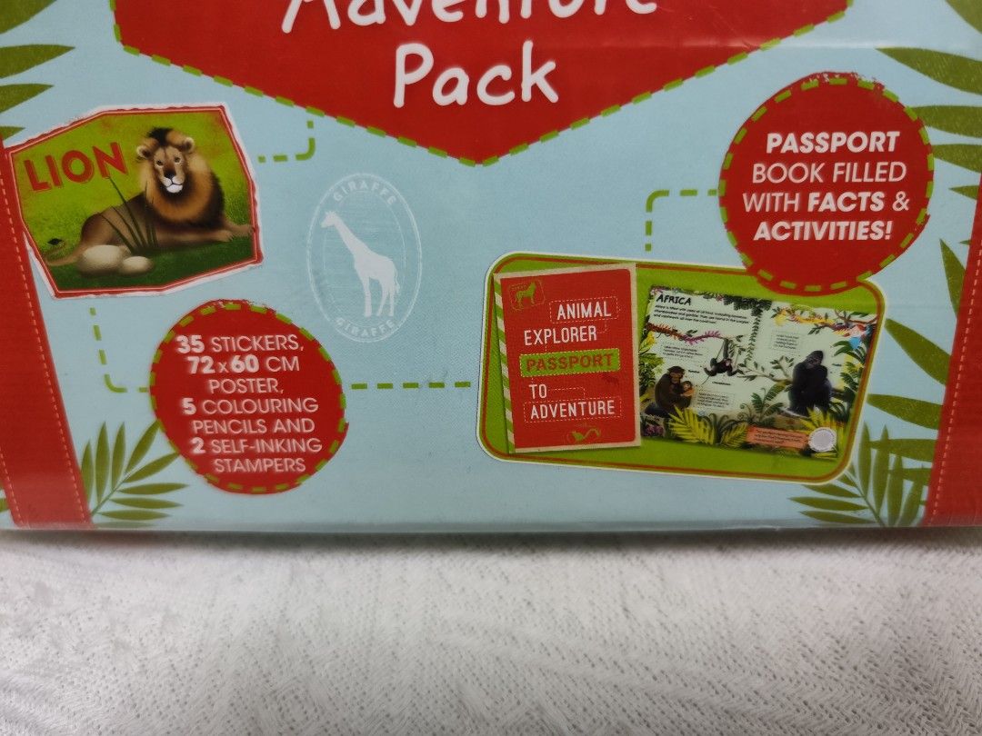 Animal Explorer Adventure Pack, Hobbies & Toys, Books & Magazines ...