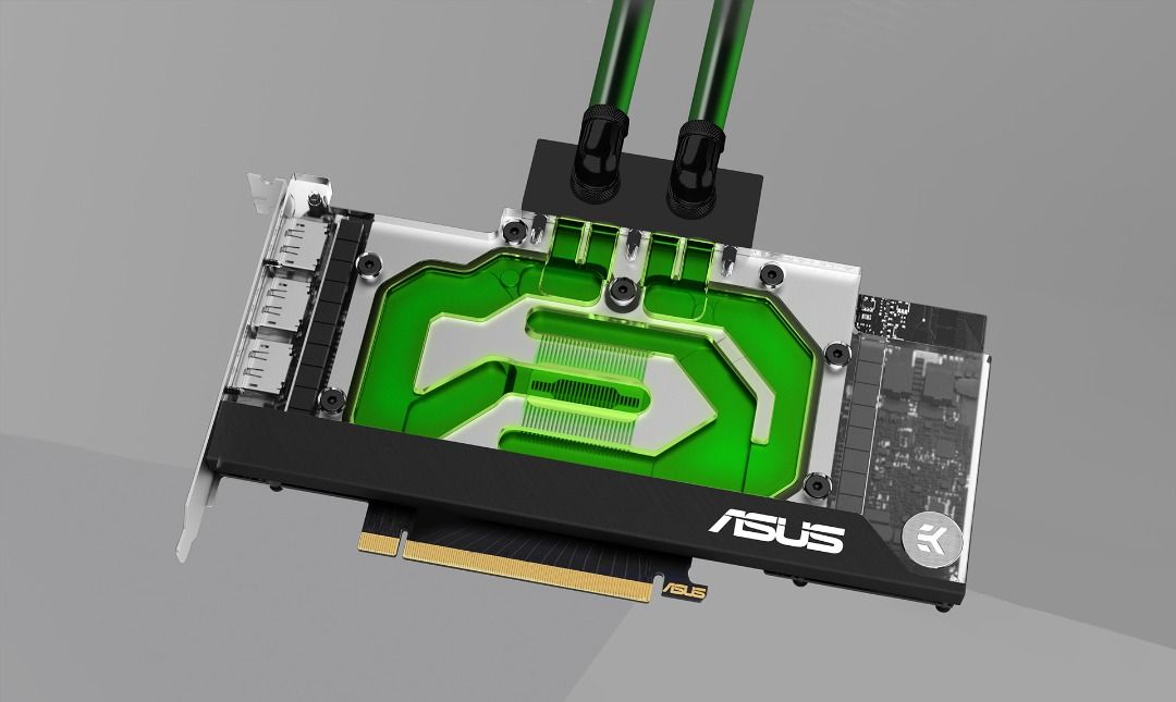 ASUS 華碩 EKWB RTX 3080 EK 罕有 水冷版 Nvidia, 電腦＆科技, 電腦周邊及配件, 電腦周邊產品 - Carousell