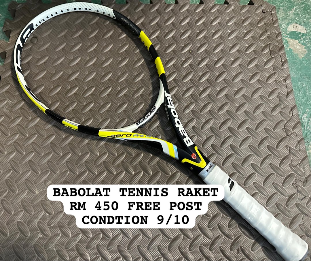 BABOLAT TENNIS RACKET, Sports Equipment, Sports & Games, Racket & Ball ...