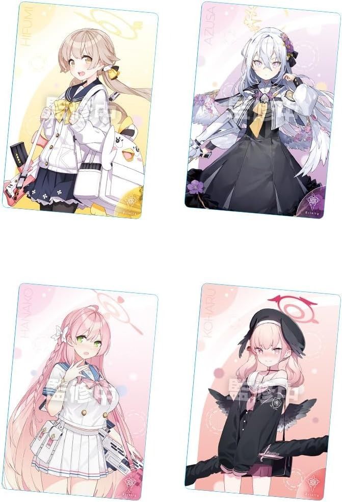 BANDAI Blue Archive Wafers 2 (1 Box = 20 Packs) Collectible Cards Made ...
