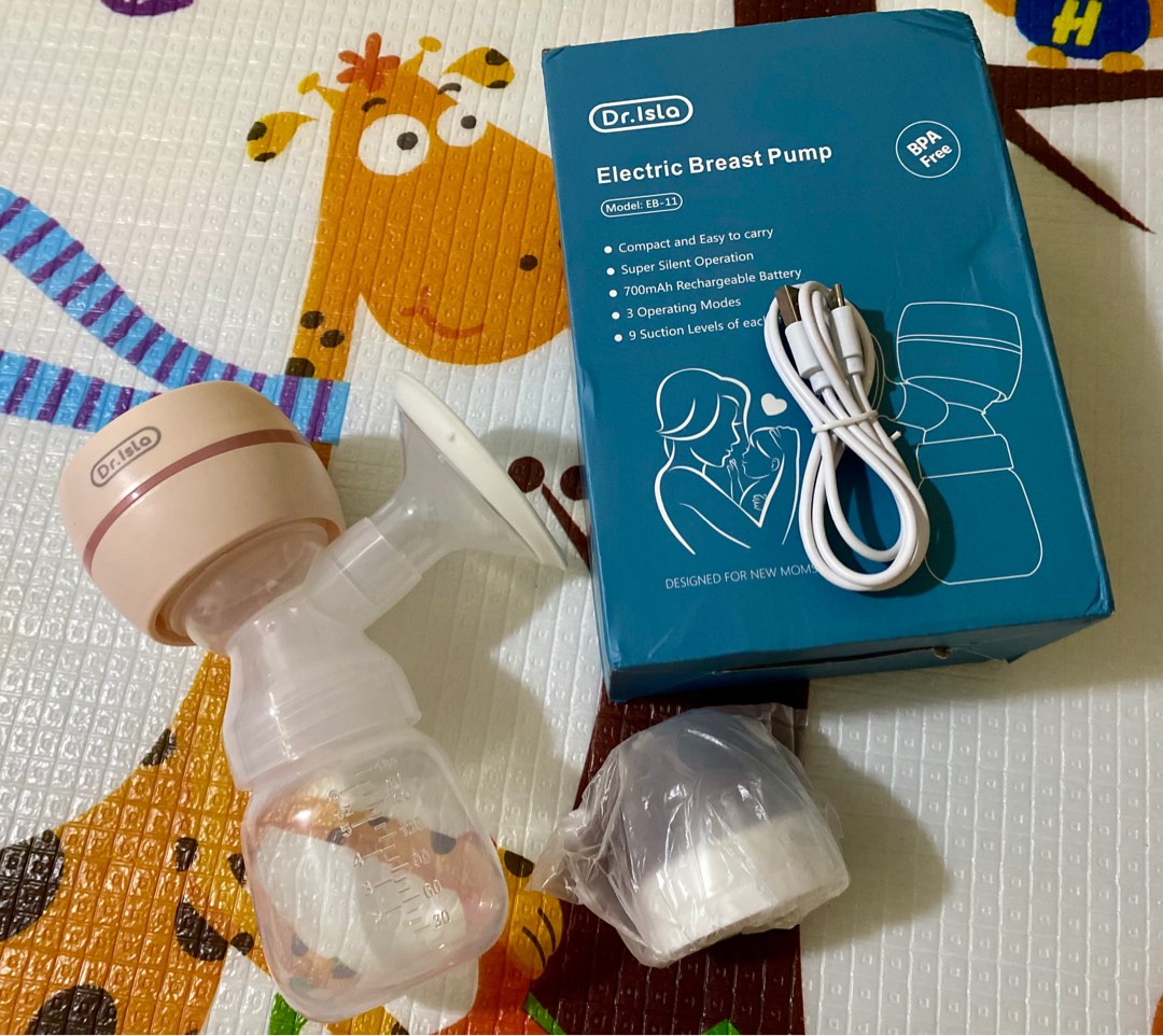 Electric breast pump wireless dr isla, Babies & Kids, Nursing & Feeding ...