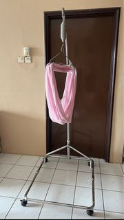 Babycot, spring cot with stand, bouncer chair ( one big one small ...