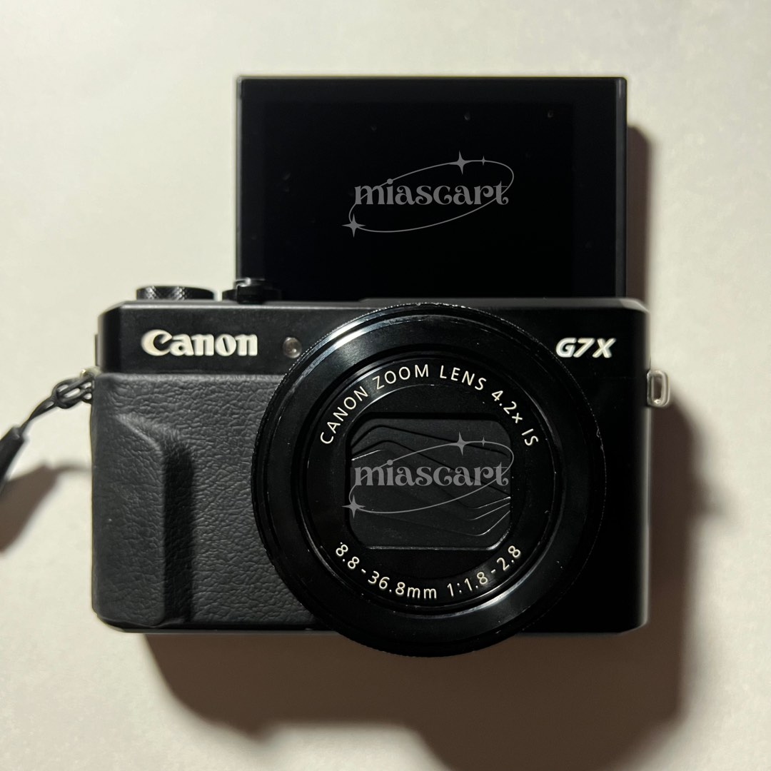 Canon PowerShot G7X Mark II 2 Flip Digital Camera - FIXED, READ ...