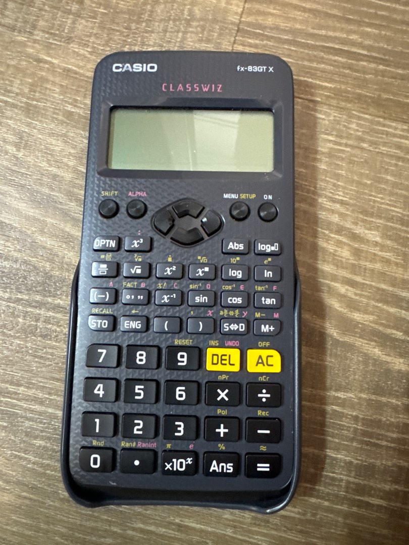 Casio FX-83GTX, 電腦＆科技, 商務用科技產品 - Carousell