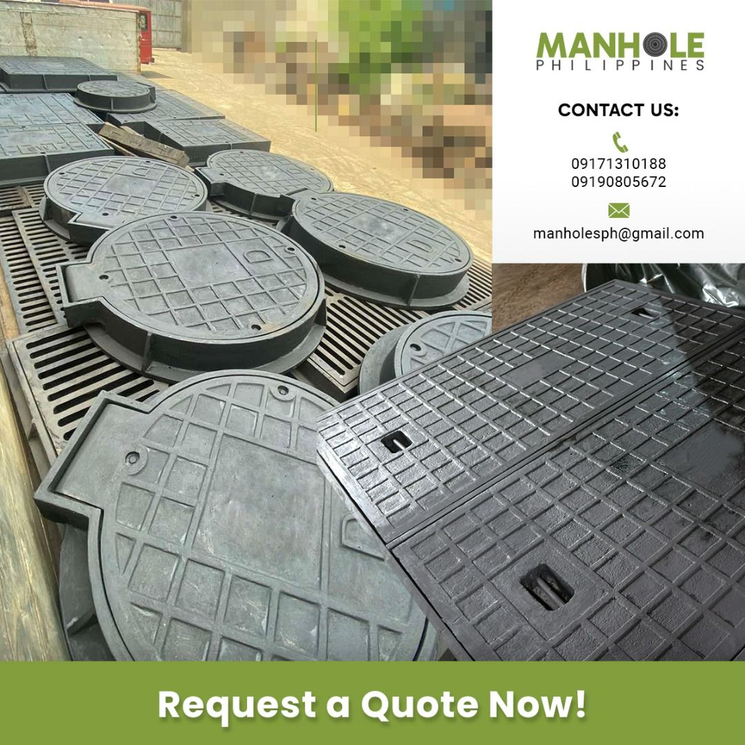 Cast Iron Manhole Frame and Cover, Commercial & Industrial ...