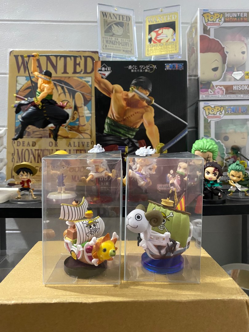 CHIBI GOING MERRY & THOUSAND SUNNY, Hobbies & Toys, Toys & Games on ...