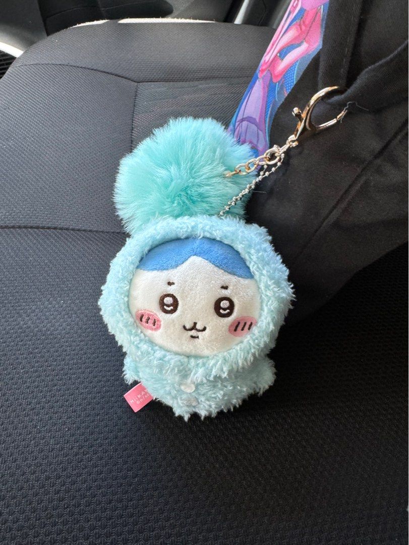 Chiikawa hachiware miniso plushie keychain, Hobbies & Toys, Toys ...