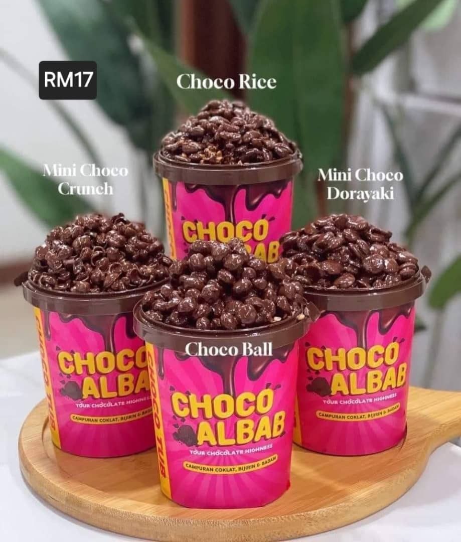 Choco Tub Choco Albab, Food & Drinks, Packaged & Instant Food on Carousell