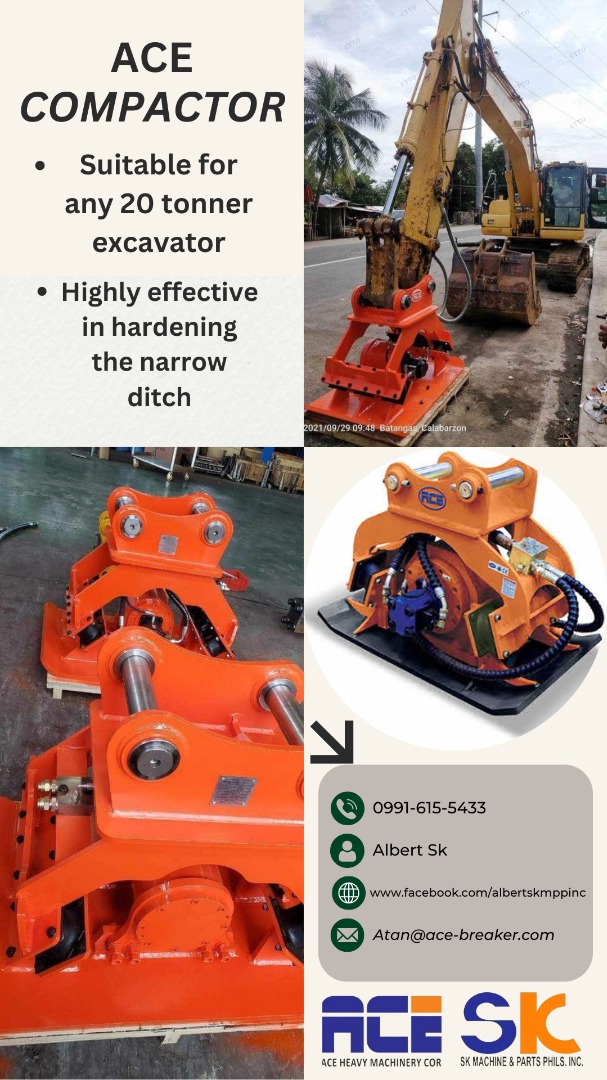 Compactor Ace, Commercial & Industrial, Construction Tools & Equipment ...