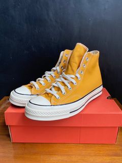 Sz43 Converse CT 70s Sun Flower Sepatu Second, Fesyen Pria, Sepatu ...